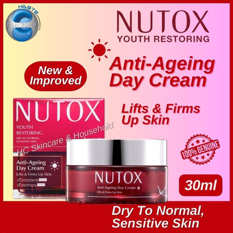 Nutox Youth Restoring Anti-Ageing Day Cream 30ml Untuk Kulit - TikTok ...