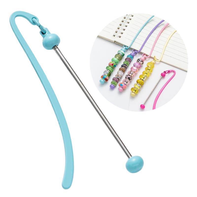 Vintage Hook Bookmarks DIY Beadable Mark Metal Hook Bookmark - TikTok ...