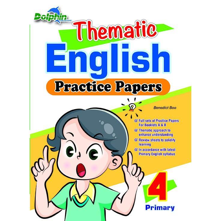 original Thematic English Practice Papers Primary 4 - TikTok Shop Singapore