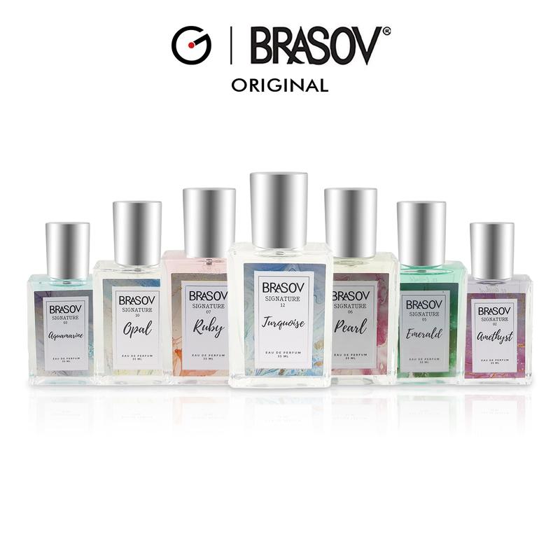 BRASOV Parfum Female 35 ML Eau De Parfume Signature Parfum Spray Halal ...