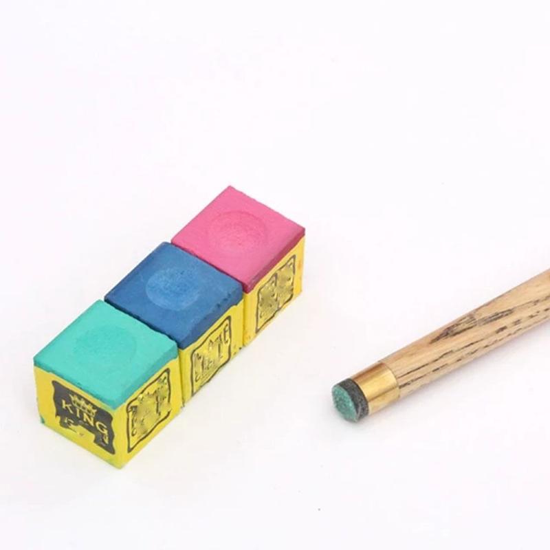 1Pc New Pool Cue Tip Cue Chalk Calcium Carbonate No-slip Billiard ...
