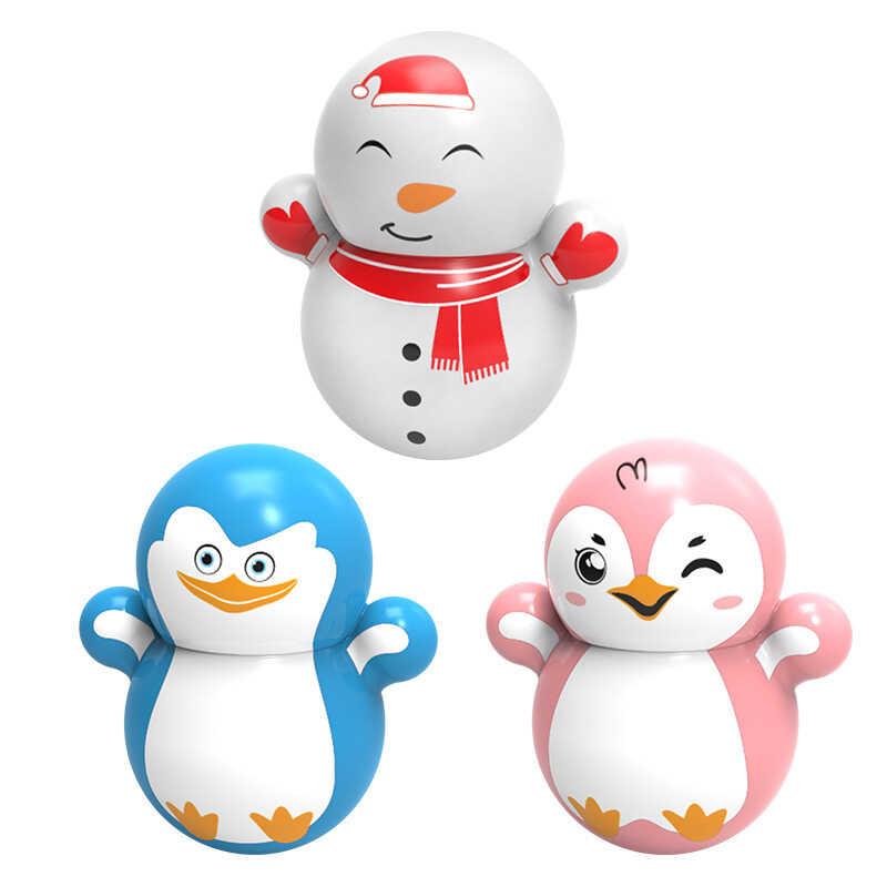 20PCS Fun Educational Toys Mini Cartoon Snowman Penguin Tumbler ...