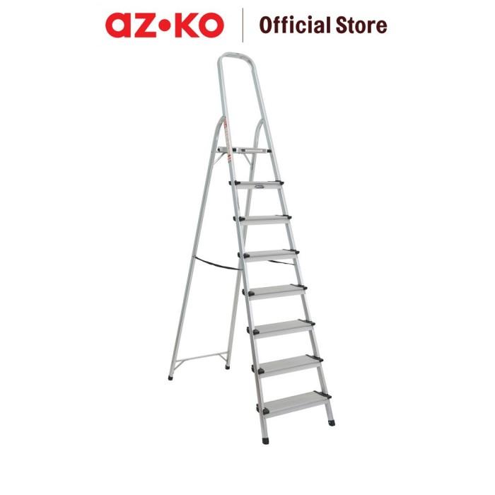 AZKO Krisbow Tangga Lipat Aluminium 8 Wide Step - Shop | Tokopedia