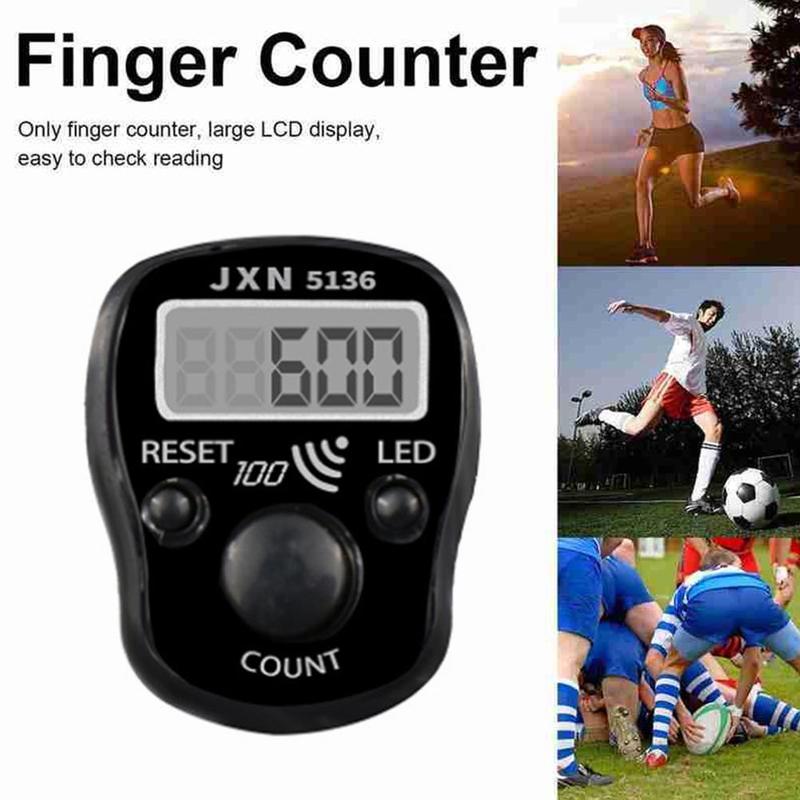 1x Digital Tasbih LED Display Beep Sound Hand Tally Door Sembahyang ...