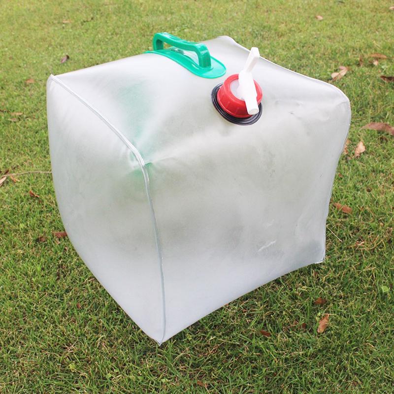 Beg air lipat luar, bekas air mudah alih berkapasiti besar, botol ...