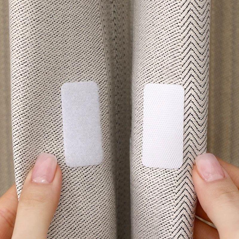 Curtain Gap Fixing Sticker Closed Punch-Free Velcro Door Curtain ...