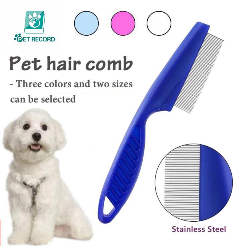 Pet Comb Pet Hair Comb Dog Flea Comb Cat Stainless Steel Needle ...