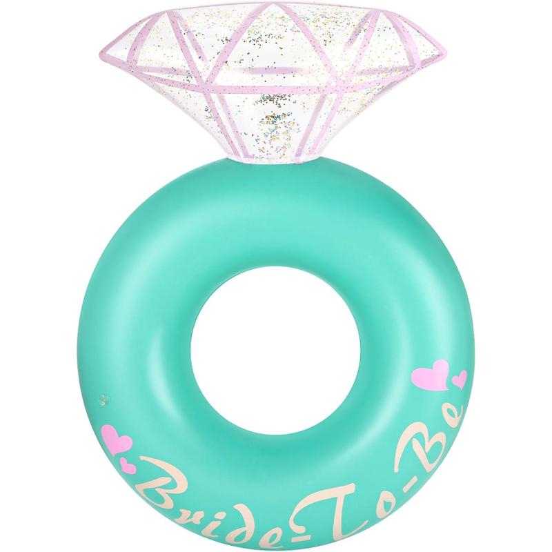 Pool Floats, Inflatable Diamond Ring Pool Float, Large Engagement Ring ...