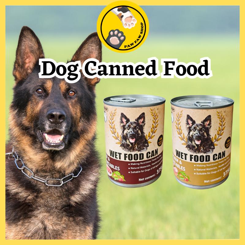 PAWPAWSHOP Wet Food Can 375g Dog Food Beef Chicken Making Nutritious ...