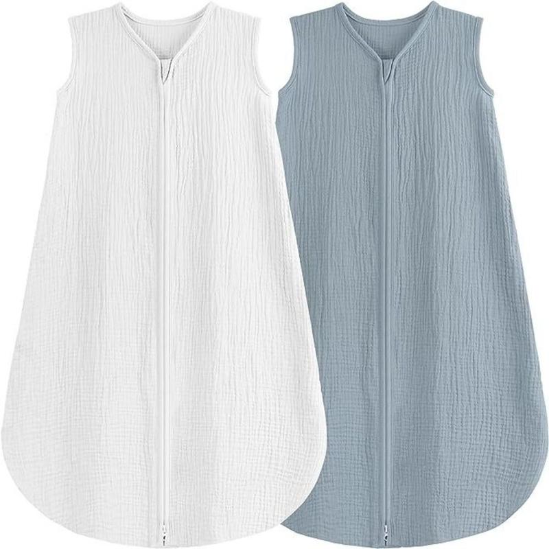 Soft 0-12 Months Baby Sleep Sack 2-Ways Zipper Cotton Infant - TikTok ...