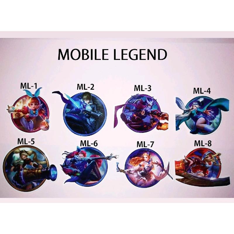 Sticker Mobile Legends 1 Game Merchandise - Shop | Tokopedia