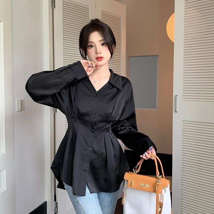 Kemeja Langsing, untuk Wanita, Koleksi Musim Bunga, Ketibaan - TikTok ...