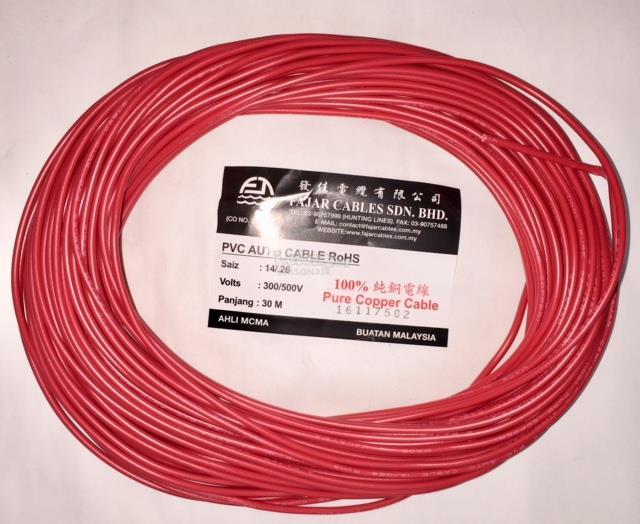 Fajar Cables Wayar 14/0.26MM Car/Lorry Automotive Cable Auto - TikTok ...