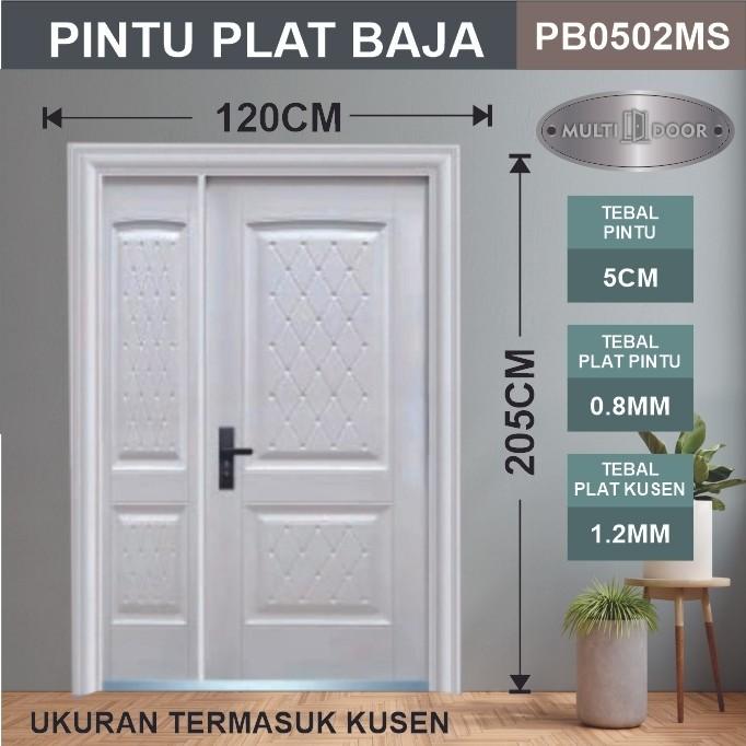 Jual PINTU UTAMA PLAT BAJA PREMIUM MOTHER AND SON BUKAN PINTU KAYU ...