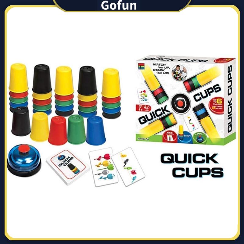 Quick Cups Board Game For Family Party game - TikTok Shop Singapore