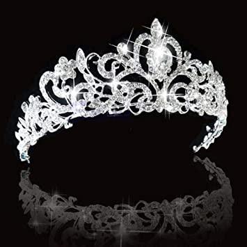Mahkota Princess Camelia Wedding Besi Crystal Dewasa Crown - Shop ...