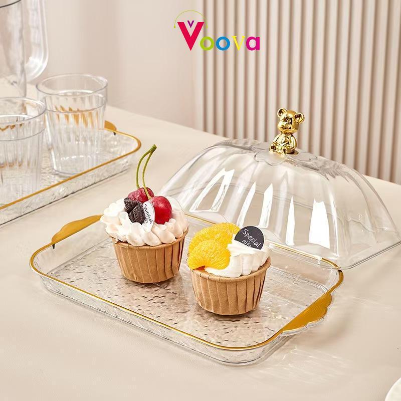 [COD] Nampan Serbaguna Bening/ Bear Drag Tray With Lid/ Nampan - Shop ...