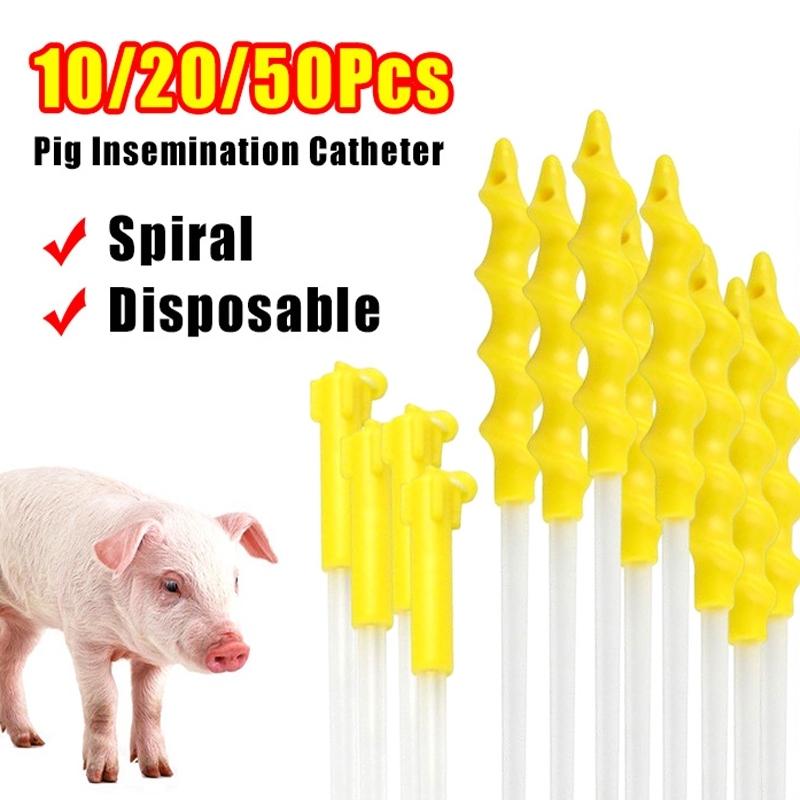 100Pcs Disposable Pig Spiral Catheter Pig Foam Tip AI Catheter - TikTok ...