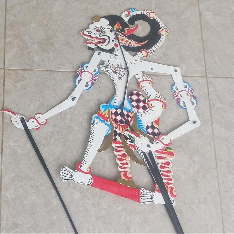ANOMAN ATAU HANUMAN TOKOH WAYANG KULIT WAYANG BAHAN KERTAS KARTON ...
