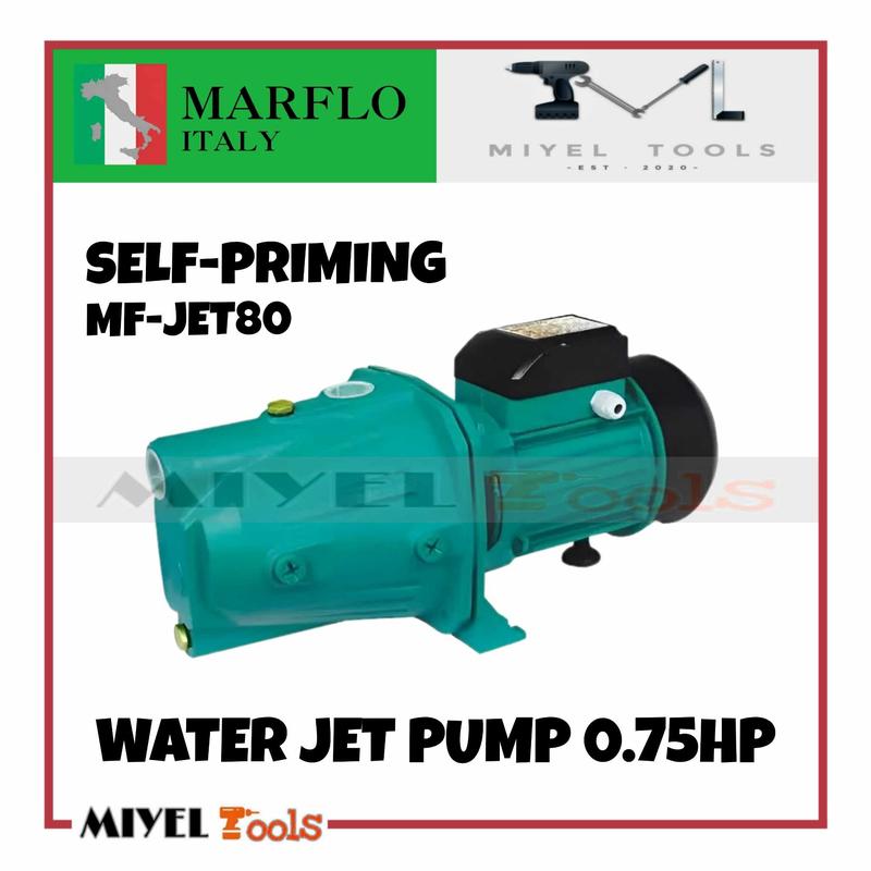 MARFLO ITALY Self-Priming Jet Pump 1hp MF-JET80 - TikTok Shop Philippines