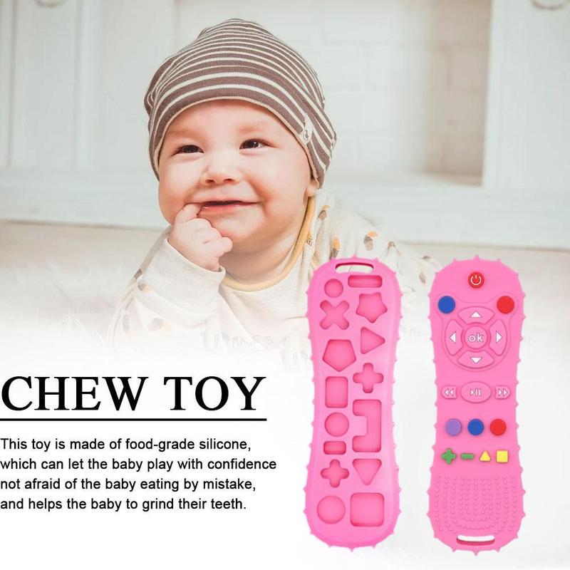 Silicon Non-toxic TV Remote Control Toys Free Teether Ideal Soft ...