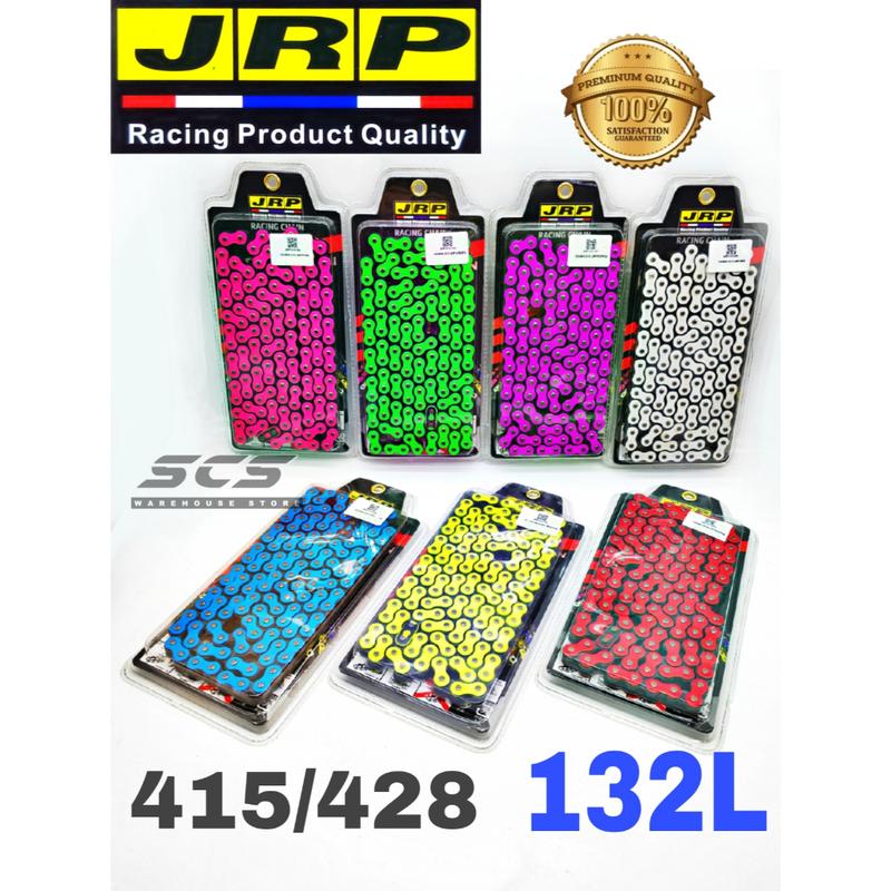 JRP Color Chain 428 / 415 132L Universal Rantai Red Bue Yellow - TikTok ...