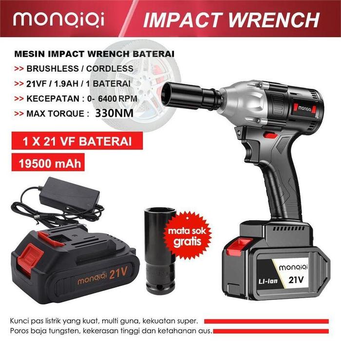 Promo Cordless impact wrench brushless motor 21v/Cordless Impact Wrench ...