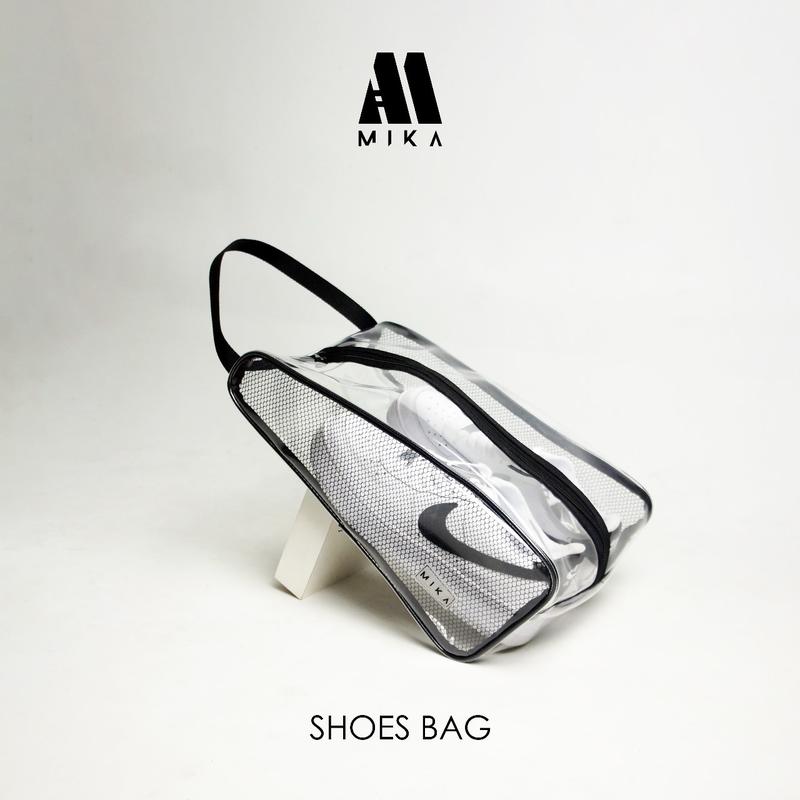 MIKA SHOES BAG TRANSPARANT / POUCH SEPATU / WADAH TAS SEPATU - Shop ...
