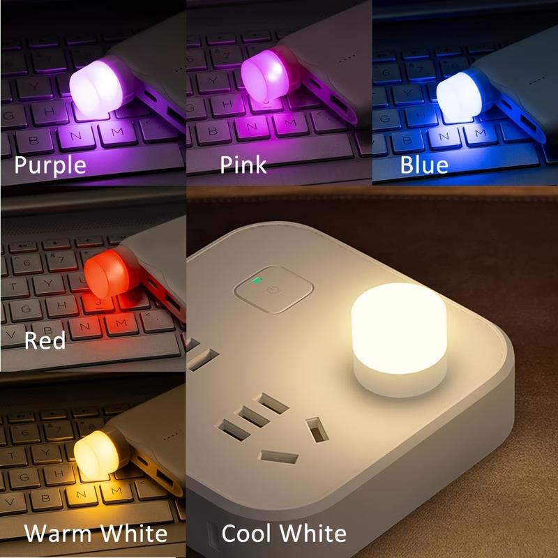 Lampu Malam USB, 1pc, Lampu Suasana USB, Untuk Komputer Riba - TikTok ...