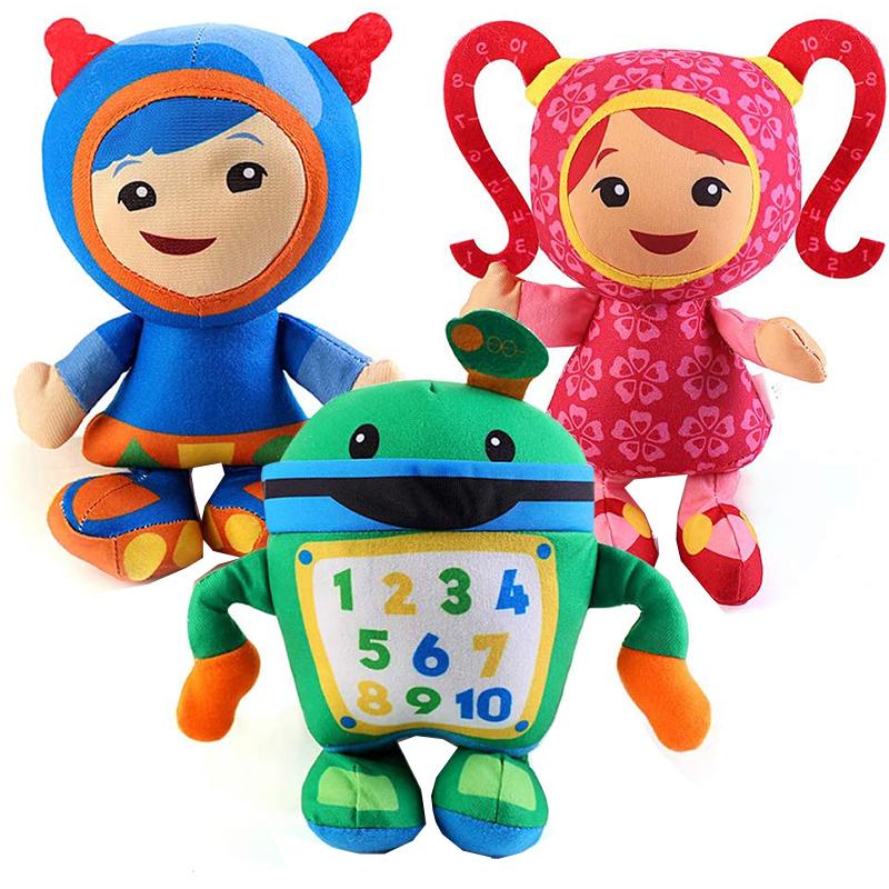 1/3pcs Team Umizoomi Plush Toy Bot MILLI Geo Stuffed Doll Educational ...