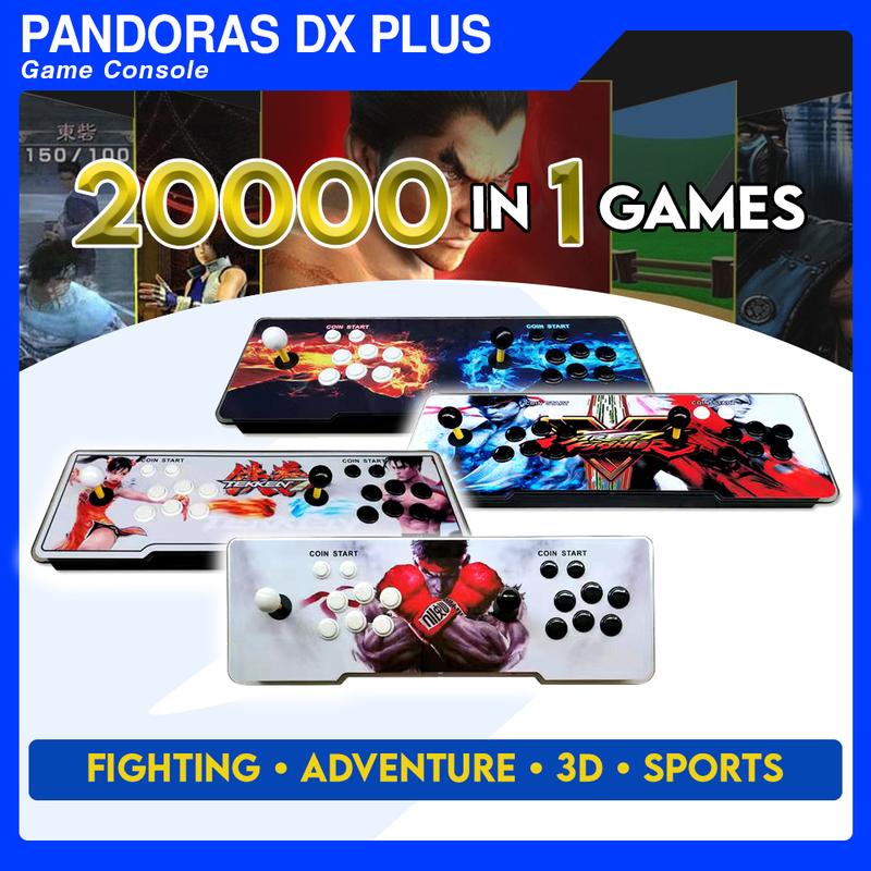 20000 in 1 Pandoras DX Plus Arcade Classic Games 2 Player Electronic ...