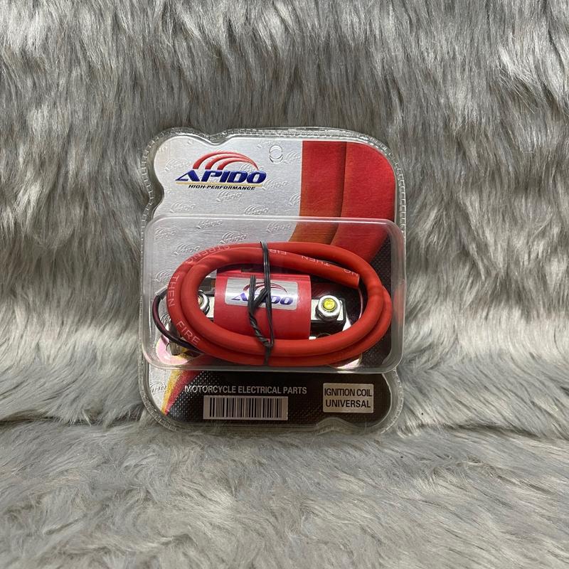 APIDO RACING UNIVERSAL IGNITION COIL (factory sealed ） - TikTok Shop ...