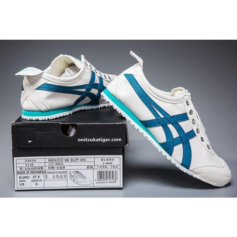 Onitsuka Tiger รองเท้าสลิปออนผ้าใบ, Mexico 66, พื้นนุ่ม, รองเท้ากีฬาฤดูใบไม้ร่วง, - TikTok Shop ...
