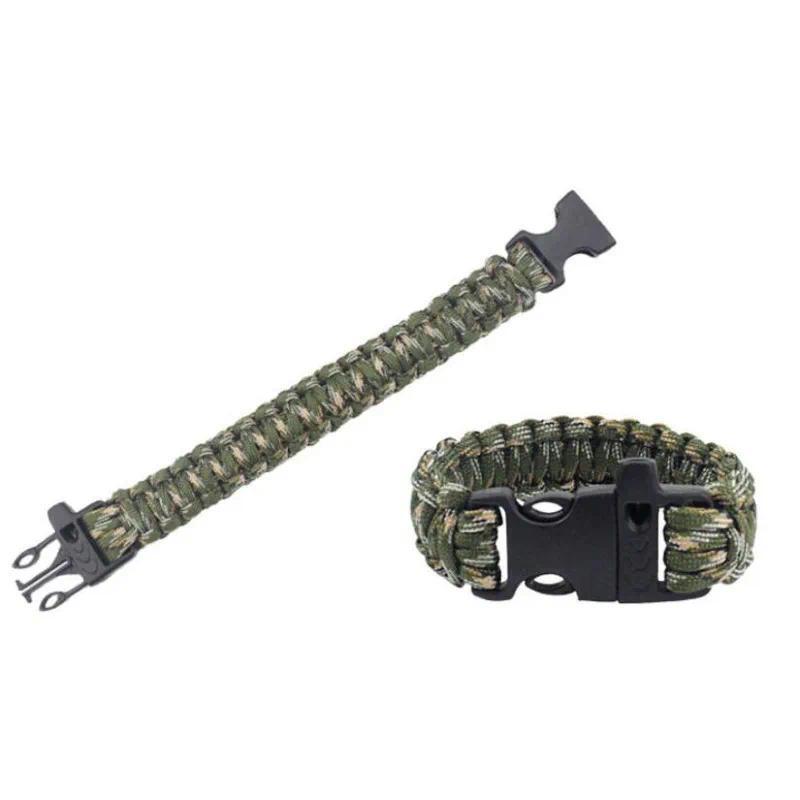 3 Meters Paracord Bracelet with Whistle Seven Core 550 Parachute ...