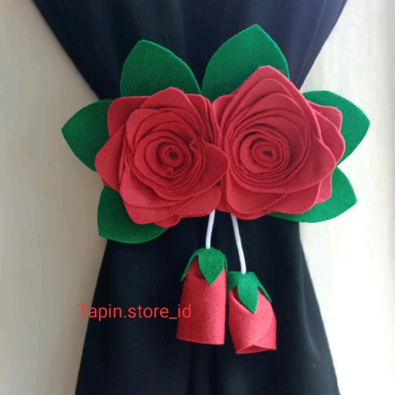 TALI PENGIKAT GORDEN BUNGA MAWAR - Ikat gorden cantik - Shop | Tokopedia
