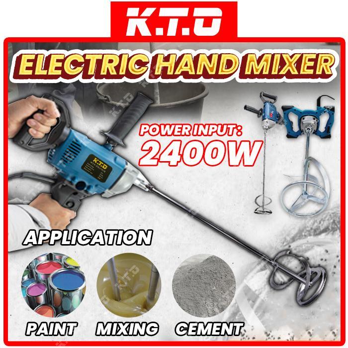 KTO Electric Paint Mixer Blender Power Tools Hand Paint Mixe - TikTok ...
