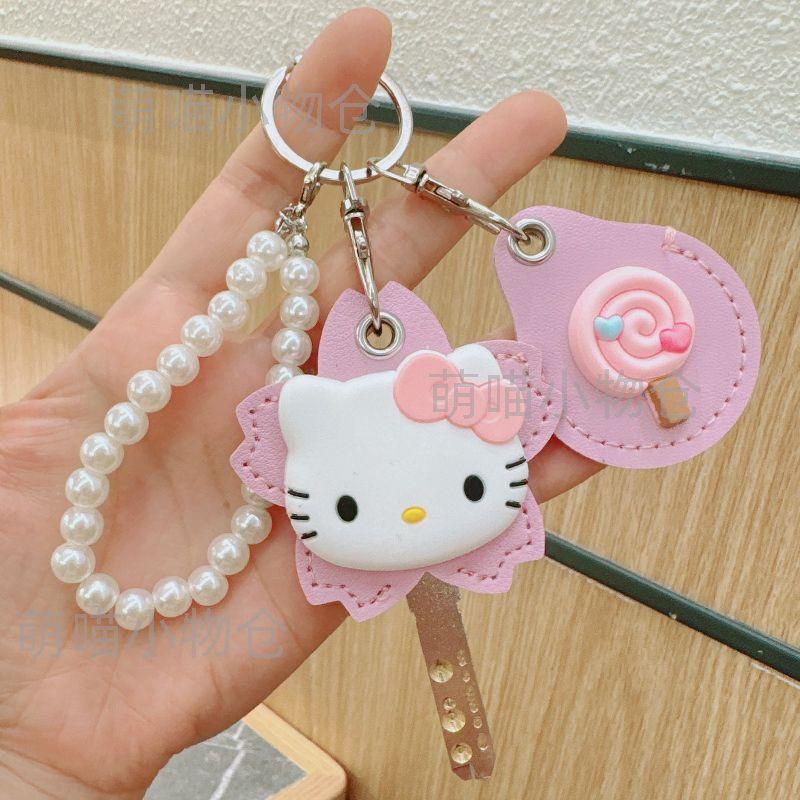 Rantai Kunci Hello Kitty, Reka Bentuk Kartun Baharu, Pemegan - TikTok ...
