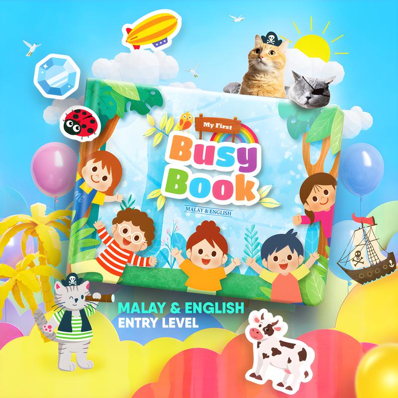 My First English and Malay Bilingual Activity books Montessori - TikTok ...