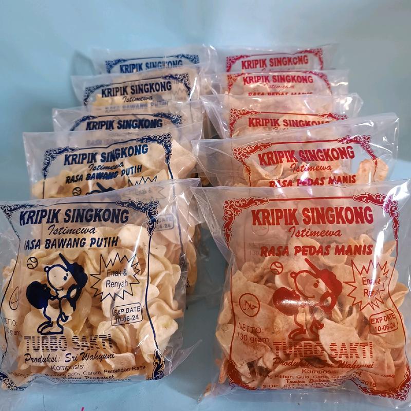 Paket 1BALL (Isi 10 BKS) Keripik Singkong Khas Manding Sumenep Madura ...