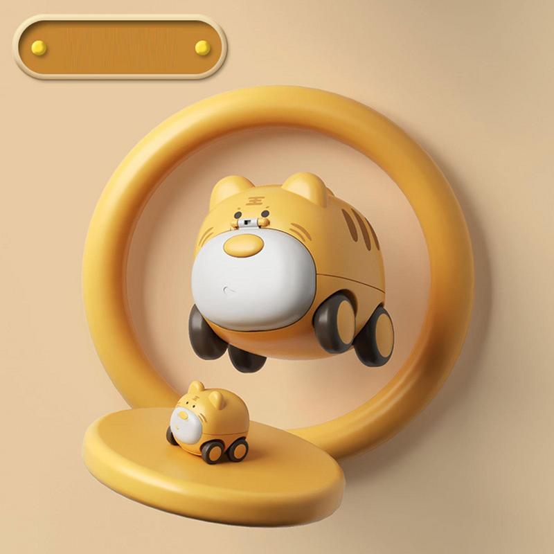 Cartoon Car Toy Tiger Panda Dog Cute Catapult Car Toy - TikTok Shop ...