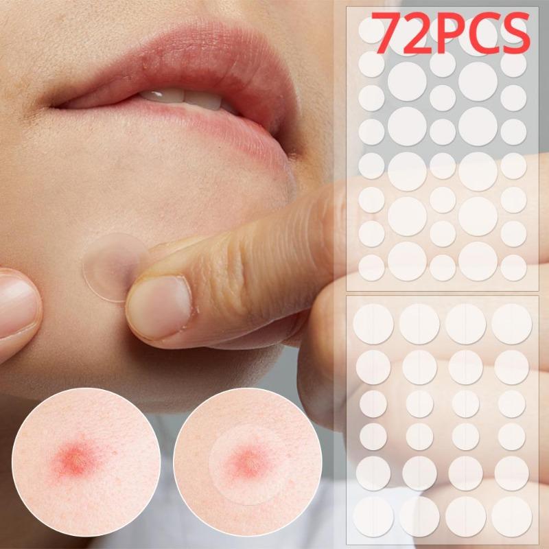 72Pcs 2 Sizes Invisible Acne Patches Removal Pimple Anti Acn - TikTok ...
