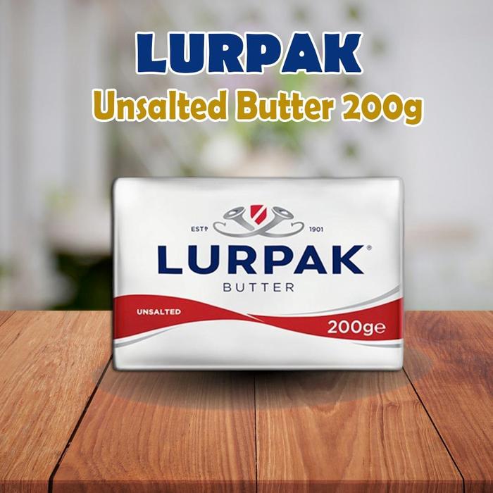 Promo Lurpak - Unsalted Lactic Butter 82% 200 gram - Kota Denpasar ...