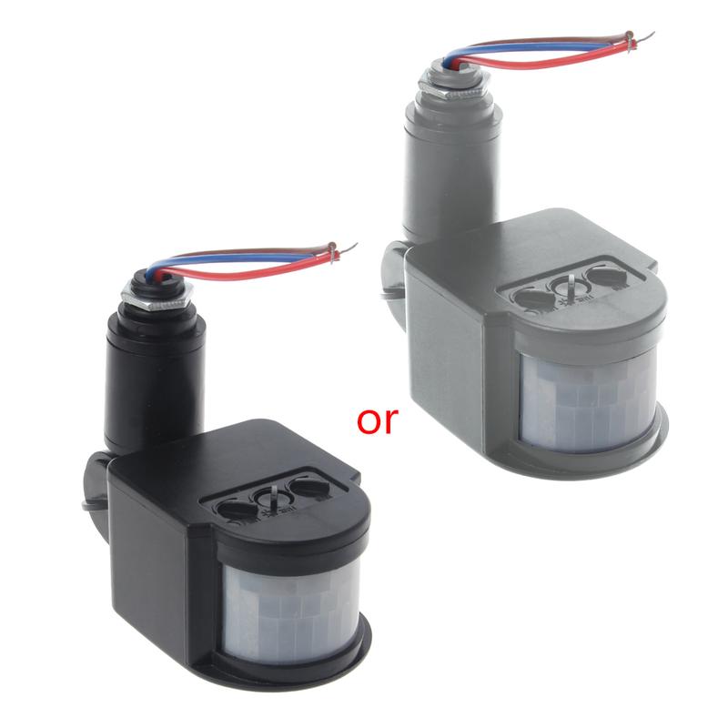 AC 110-240V LED Flood Light Automatic Motion Sensor Switch Easy to ...