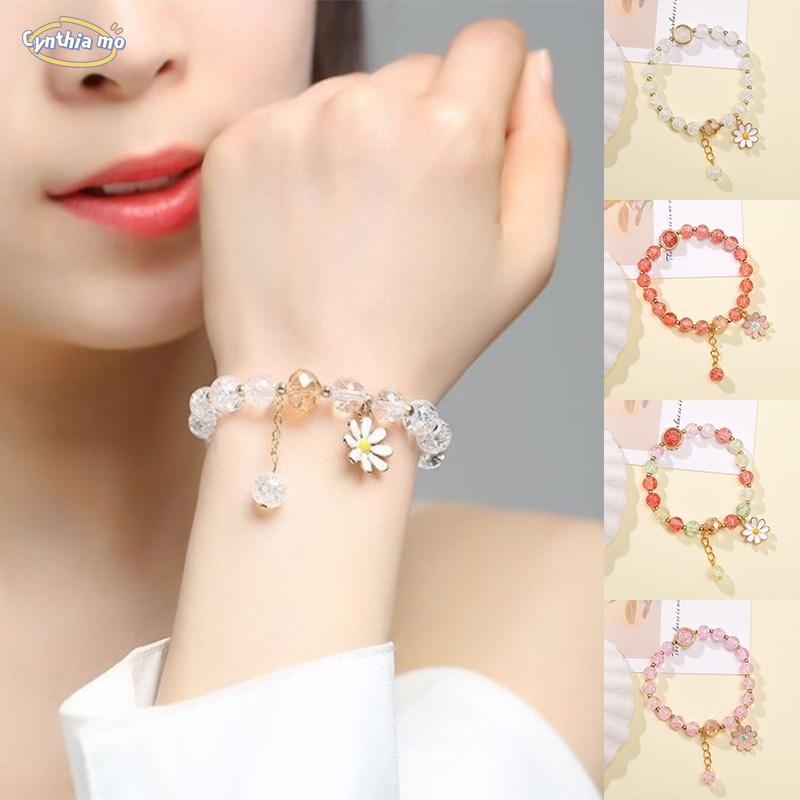 【Fulisa】 Daisy Bracelet Female Sun Flower Girlfriend Studen - TikTok ...