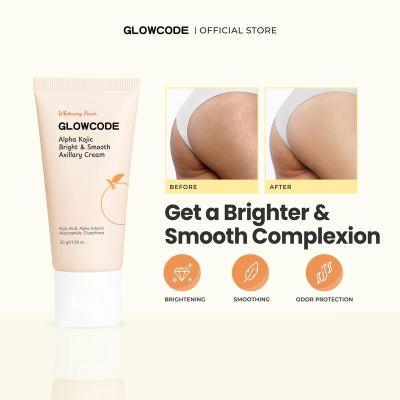Glowcode Alpha Kojic Bright & Smooth Axillary Cream - Brighten - TikTok ...