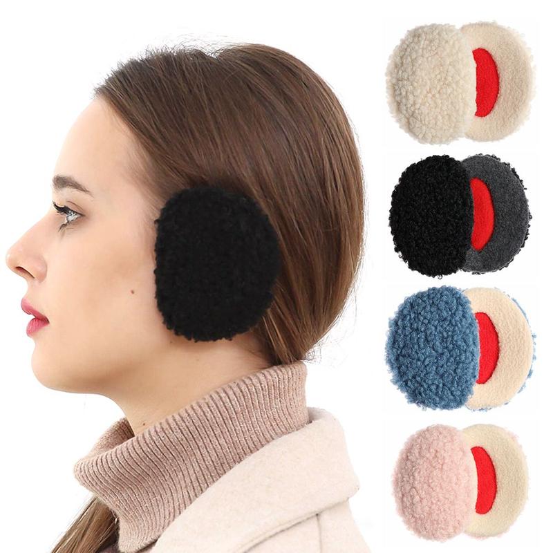 Adults and Kids Soft Fleece Warm Ear Protection Ear Cover Earmuffs ...