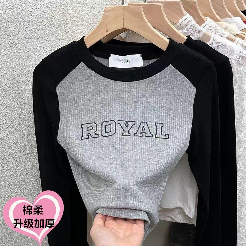 Kemeja-T Fesyen Gaya Barat, Perempuan, 2023 Musim Bunga dan Musim ...