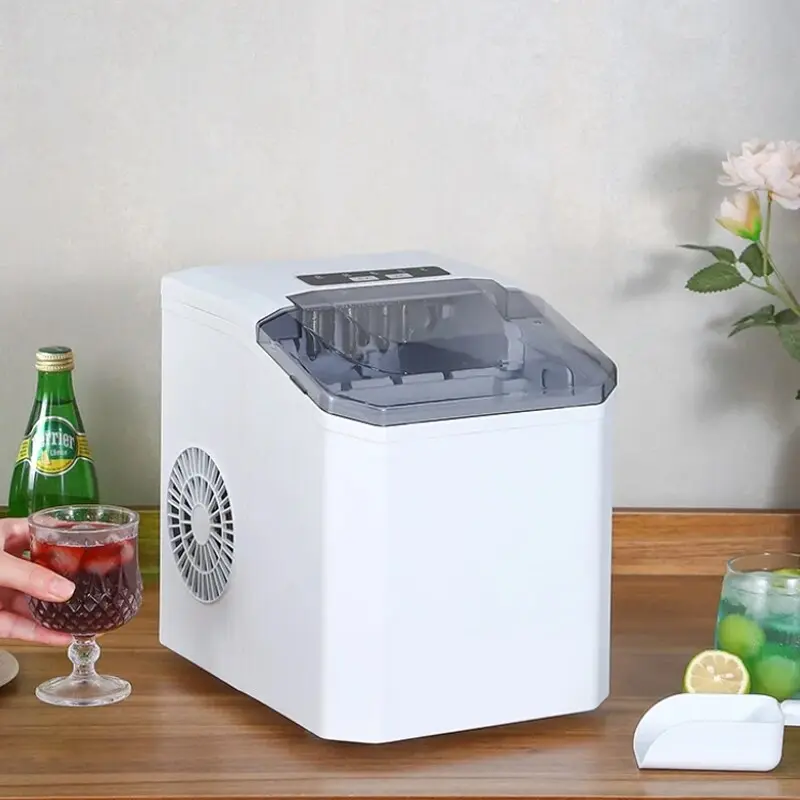 （HOT）Mesin Pembuat Ais Mini 1.3L, Mesin Pembuat Ais Elektrik Automatik ...