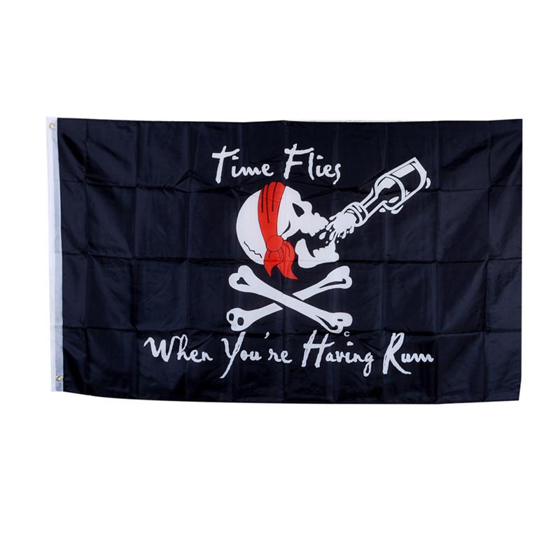 Bendera Lanun Jolly Roger Tengkorak, Fesyen, 90 * 150cm, Mas - TikTok ...