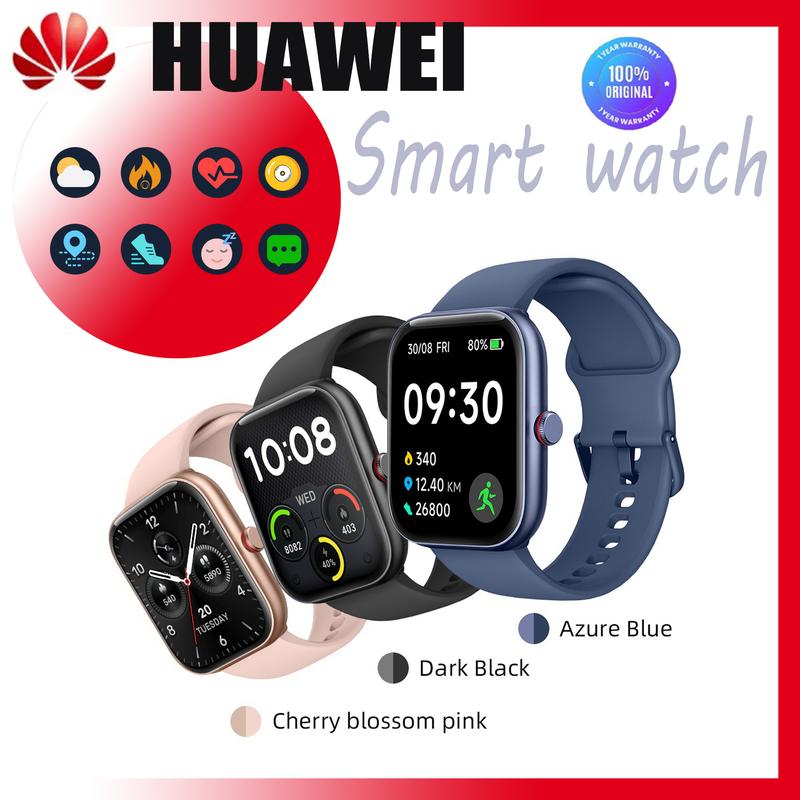 Jam Tangan Pintar Huawei, Kalis Air, Bluetooth, Penjejak Tekanan ...